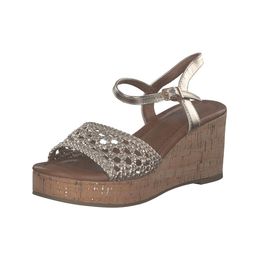 Marco Tozzi Strap Sandals female Gold size 37