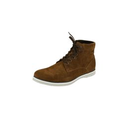 Herren Schnürschuh "Damiano", Lui by tessamino, Gr. 40, braun, Leder, Schuhe, mit feiner Strukturierung