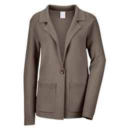Madeleine Mode Madeleine Knit Cardigan female Brown size 48