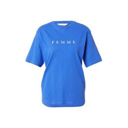 Selected T-Shirt 'SLFVILJA' Damen Gr&ouml;&szlig;e XL blau / wei&szlig;