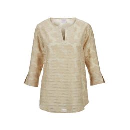 Madeleine Mode MADELEINE Bluse Damen Gr&ouml;&szlig;e XXL beige
