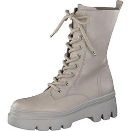 Paul Green Schnürstiefelette Damen Größe 40.5 hellgrau Winterschuhe