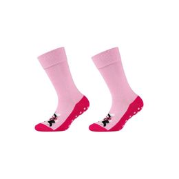 Camano Socken M&auml;dchen Gr&ouml;&szlig;e 23/26 mischfarben / pink