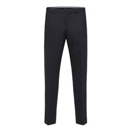 Selected Pleated Pants 'Elon' male Black size 94