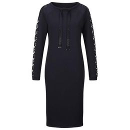 Madeleine Mode MADELEINE Kleid Damen Größe 36 marine Winterkleid