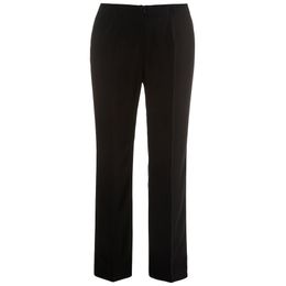 Ulla Popken Pleated Pants 'Mandy' female Black size 52