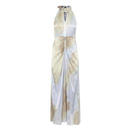 Karen Simonsen KAREN BY SIMONSEN Kleid 'OlgaKB' Damen Größe 36 blau / taupe / weiß Winterkleid