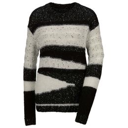 Madeleine Mode MADELEINE Pullover Damen Größe XS schwarz / wollweiß