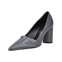 H&ouml;gl H&Ouml;GL Damen Pumps "H&ouml;gl Pumps Leder", Gr. 41, grau, Leder, Schuhe