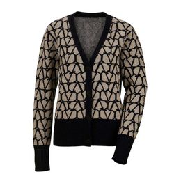 Madeleine Mode Madeleine Knit Cardigan female Brown size 44/46