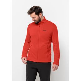 Jack Wolfskin Herren Fleecejacke "KOLBENBERG FZ M", rot, Gr. XXXL, OBERSTOFF 95% POLYESTER, 5% ELASTHAN FUTTER 100% POLYESTER, Jacken