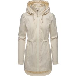 Ragwear Damen Kurzmantel "Dakkota B", beige, Gr. XXL, Obermaterial: 100% Polyester, Innenfutter: 100% Polyester, Mäntel, Übergangsjacke wasserdicht
