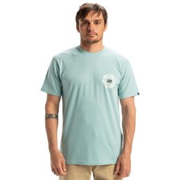 Quiksilver Herren T-Shirt "Evo Road", blau, Gr. S, 100% Baumwolle, Shirts