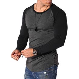behype Herren Langarmshirt "RIO L/S", schwarz, Gr. S, mehrfarbig, 100% Baumwolle, Shirts, im Oversize-Schnitt mit Raglan-Ärmeln
