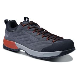 Dachstein Herren Wanderschuh "SF-21 GORE-TEX", Gr. 42, grau, Textil, Veloursleder, unifarben, Schuhe, wasserdicht