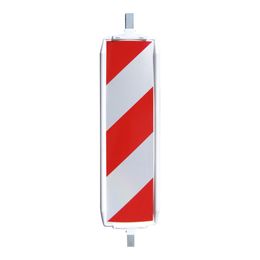 Schake Kunststoffbake Typ 40A, mit durchgehendem 40 x 40 mm Alurohr, Folie Typ 1, pfeilf&ouml;rmig, rot/gelb, doppelseitig rechts-/ linksweisend (36057PSKA)