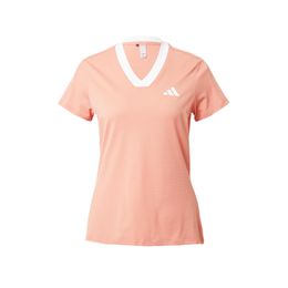 adidas Golf Funktionsshirt Damen Gr&ouml;&szlig;e XL lachs / wei&szlig;