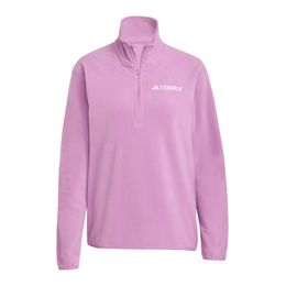 adidas terrex Sportpullover 'Essentials' Damen Gr&ouml;&szlig;e XL orchidee / wei&szlig;