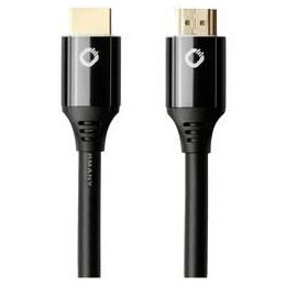 Oehlbach HDMI Anschlusskabel HDMI-A Stecker, HDMI-A Stecker 5.00 m Schwarz D1C92496 8K UHD, vergoldete Steckkontakte HDMI-Kabel