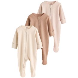 Next Schlafanzug Jungen Gr&ouml;&szlig;e 50 nude / camel / hellbeige