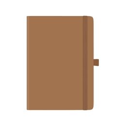 Brunnen Buchkalender Kompagnon A5 PU-Einband braun Kalendarium 2026 | Gr.: onesize