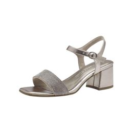 Marco Tozzi Sandalette in PLATINUM | Gr.: 36