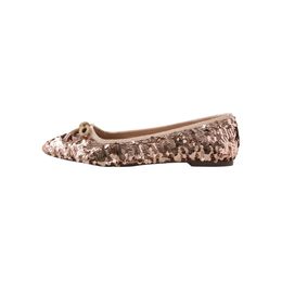 next Ballerina Damen Gr&ouml;&szlig;e 43 rosegold Sommerschuhe