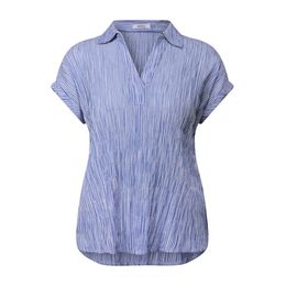Cecil Bluse Damen Gr&ouml;&szlig;e M indigo / wei&szlig;