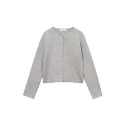Mango Kids Strickjacke 'EMMA' M&auml;dchen Gr&ouml;&szlig;e 116 graumeliert