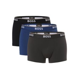 BOSS Boxershorts 'Power' Herren Gr&ouml;&szlig;e XL blau / graumeliert / schwarz / wei&szlig;