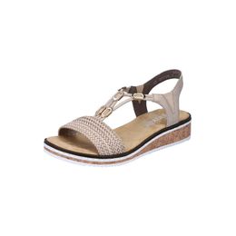 Rieker Strap Sandals 'V3662' female Beige size 42