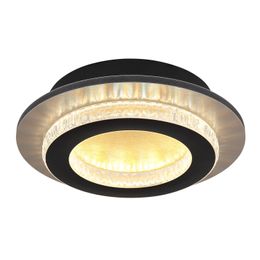 Globo Jayden Deckenleuchte LED Gold, Schwarz, 1-flammig