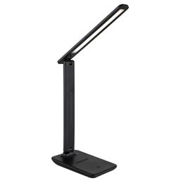 Globo Brighton Tischleuchte LED Schwarz, 1-flammig