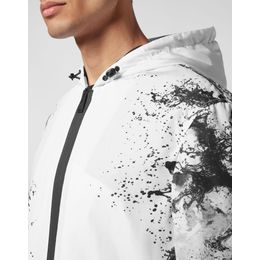 Plein Sport &Uuml;bergangsjacke 'Splash Extreme' Herren Gr&ouml;&szlig;e L schwarz / wei&szlig;
