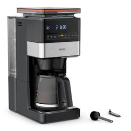Krups Filterkaffeemaschine »KM8428 Grind Aroma XL« 1, 5 l Kaffeekanne Papierfilter Permanentfilter 1x4 Kegelmahlwerk, digitales Bedienfeld, 1, 5...