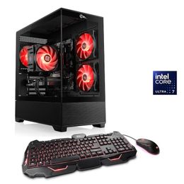 CSL Gaming-PC »AeroVision V24348« schwarz Inkl. Maus, Tastatur, WLAN
