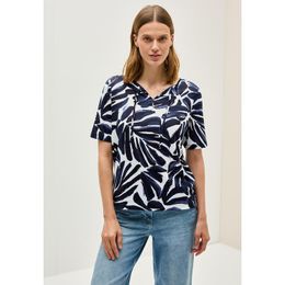 Cecil Print-Shirt im Tunika-Look urban dark blue XXL (46) XXL (46) Shirt im Tunika-Look von Cecil