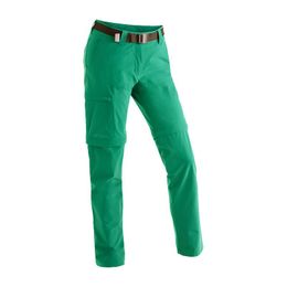 Maier Sports Funktionshose »Inara slim zip« Damen Wanderhose, zipp-off Outdoor-Hose, 4 Taschen, Slim Fit green 36 - Normalgrößen Normalgrößen 36...