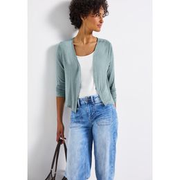 Street One Shirtjacke »Style Suse« mit 3/4-Ärmel arona blue 36 36 Shirt Jacke von Street One
