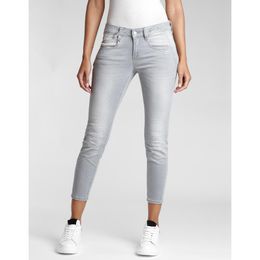 Gang Skinny-fit-Jeans »Jeans Skinny fit 94NELE X-CROPPED« grey denim 27 - Normalgrößen Normalgrößen 27 X-cropped