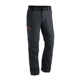 Maier Sports Funktionshose »Tajo 2« Herren Wanderhose, zipp-off Outdoor-Hose, 4 Taschen, Regular Fit schwarz 46 - Normalgrößen Normalgrößen 46 Dank...
