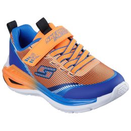 Skechers Sneaker »TRI-NAMICS 2.0« Klettschuh mit Gummizug, Größenschablone zum Download orange-blau 33 33 Coole Sneaker mit Blinkfunktion und...