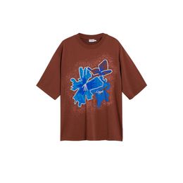 Desigual Shirt male Brown size XL