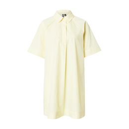 Pieces Shirt Dress 'PCTONJA' female Yellow size S