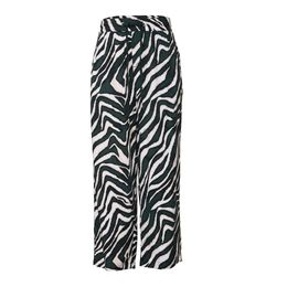 Street One Hose 'Emee' Damen Größe 54 hellbeige / dunkelgrün / schwarz / weiß