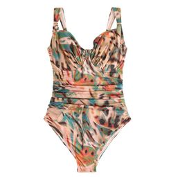 next Swimsuit female Blue size 70