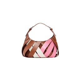 Desigual Handtasche Damen Gr&ouml;&szlig;e One Size braun / pink / wei&szlig;