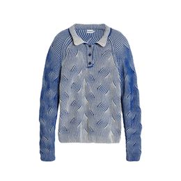 Desigual Pullover Herren Gr&ouml;&szlig;e L rauchblau / kobaltblau