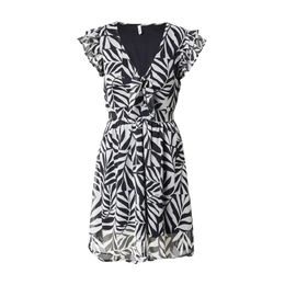 Only Kleid 'ONLAsta' Damen Größe 42 schwarz / weiß Winterkleid