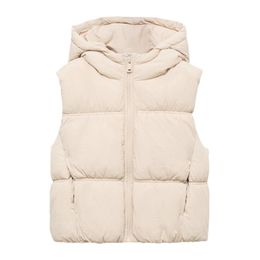 Mango Kids Vest 'LUISA' girl Beige size 6